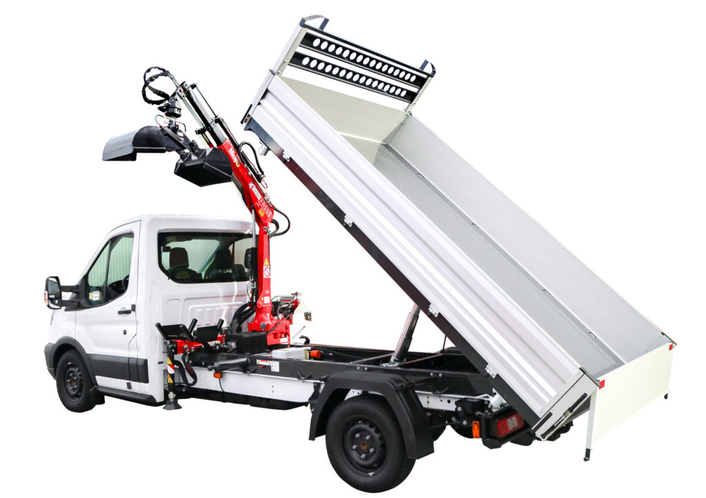 Kranbil Ford Transit - Almeco AB
